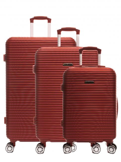 Jaguar Lucky Set Of 3 Trolleys Red - Buy At Outlet Prices!