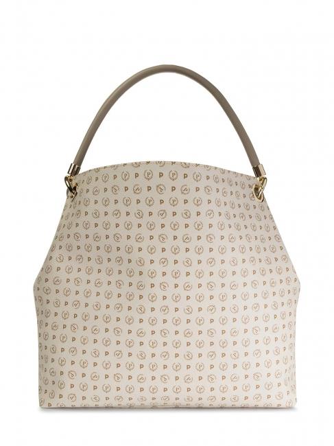 Pollini Heritage Bronze Shoulder Bag Ivory - Buy At Outlet Prices!