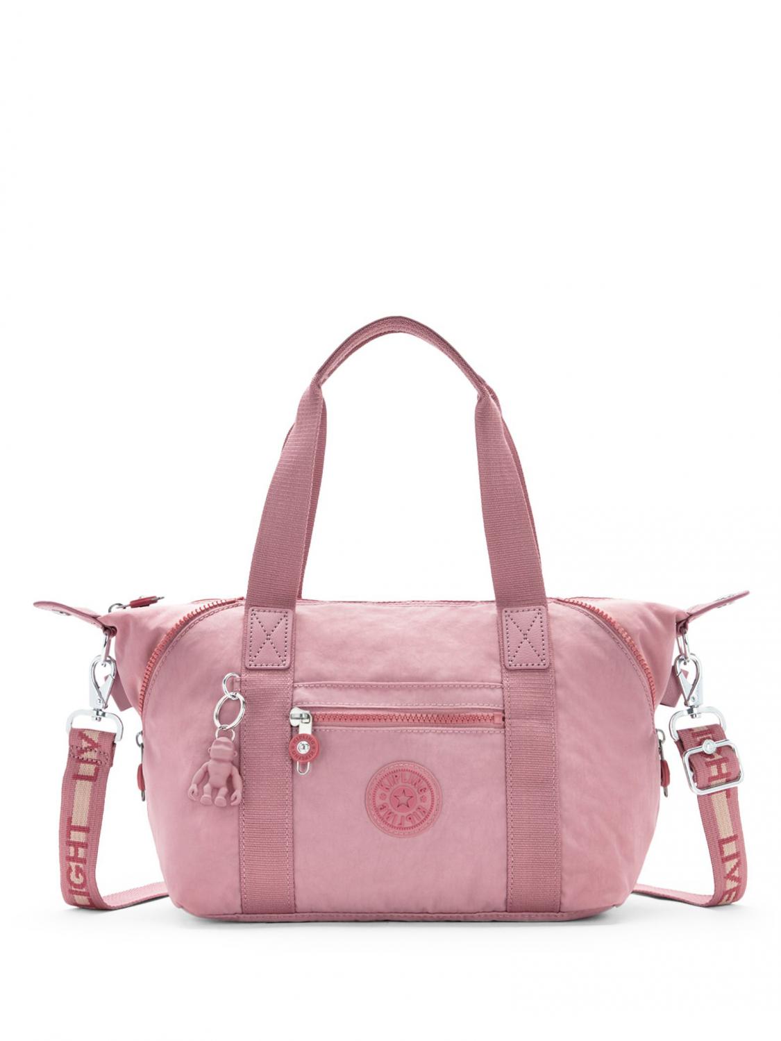 Kipling Art Mini Hand / Shoulder Bag Lavender Blush - Buy At Outlet Prices!