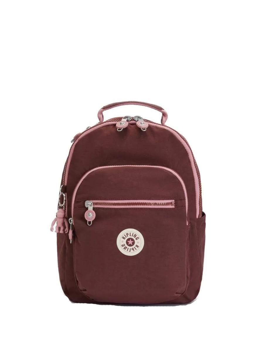 Kipling Seoul S 13 "Laptop Backpack Mahogany Block - Buy At Outlet Prices!