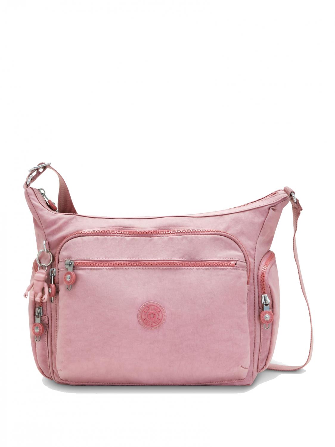 Kipling Gabbie M Shoulder Bag Lavender Blush - Buy At Outlet Prices!