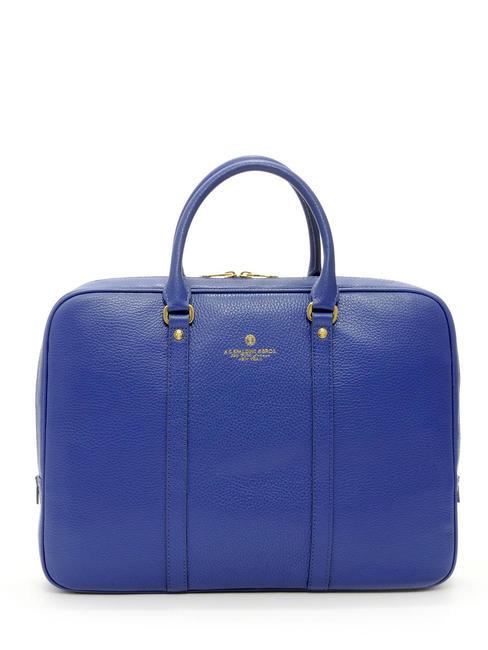 Spalding Tiffany Leather Briefcase For 14" Laptop Blue - Buy At Outlet ...