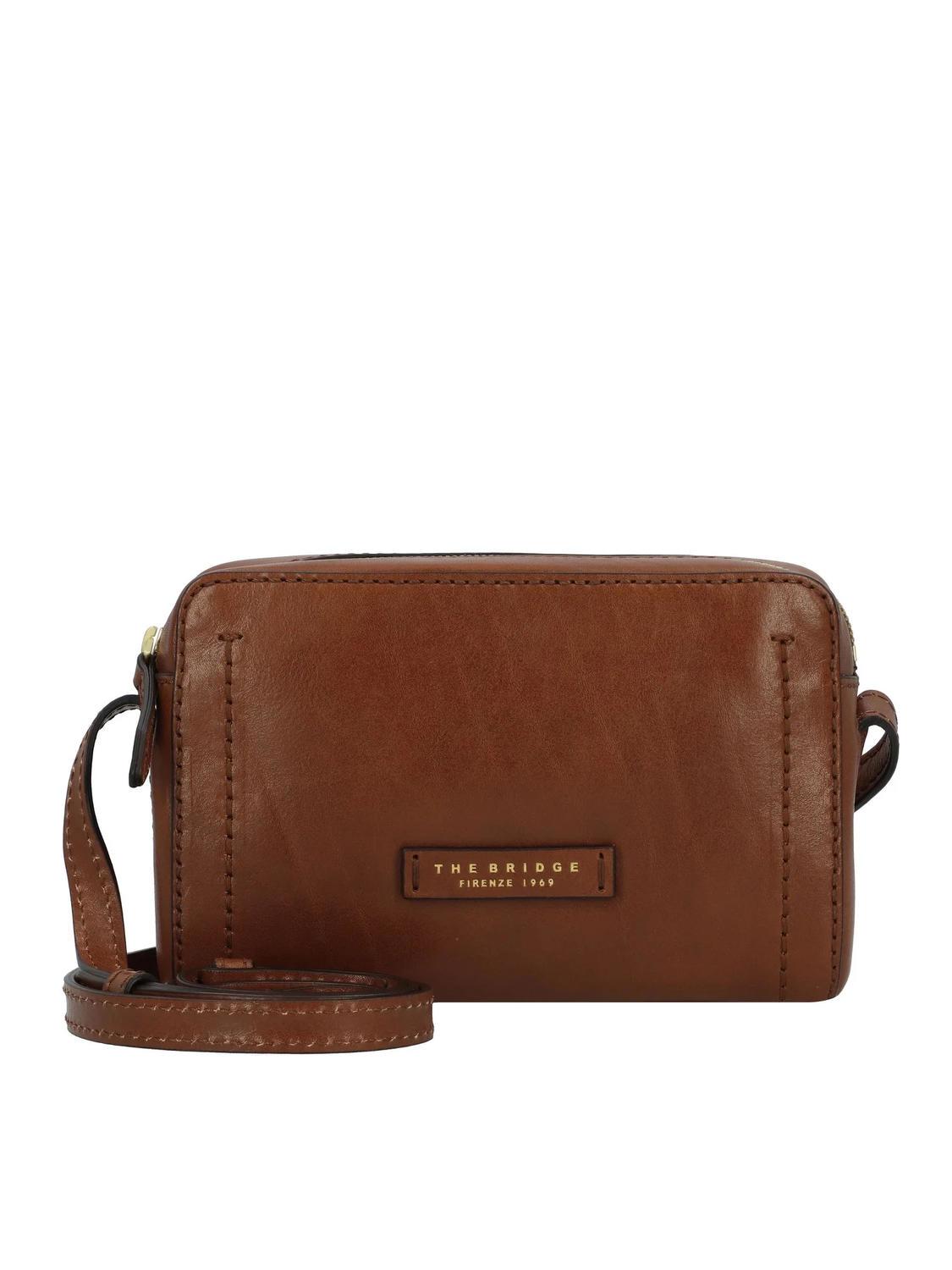 The Bridge Fiona Mini Shoulder Bag, In Leather Brown - Buy At Outlet ...