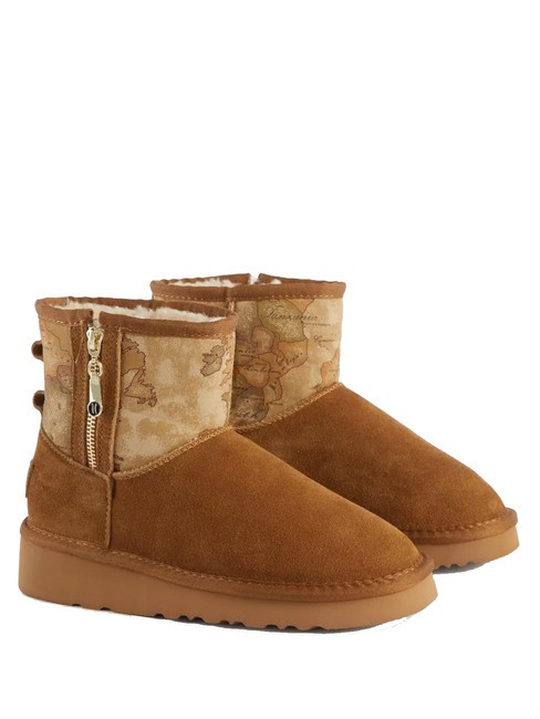 Alviero Martini Prima Classe Geo Shoes Padded Ankle Boots Natural - Buy ...