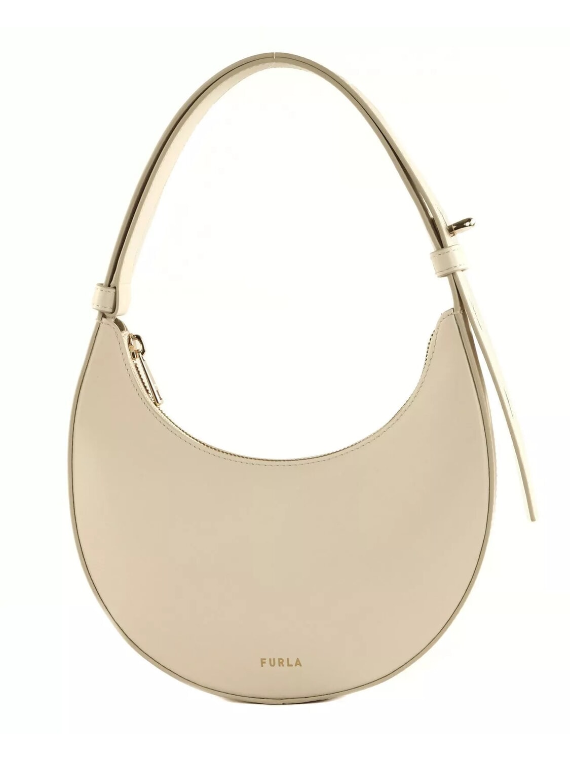 Furla Delizia Mini Shoulder Bag, In Leather Panna - Buy At Outlet Prices!