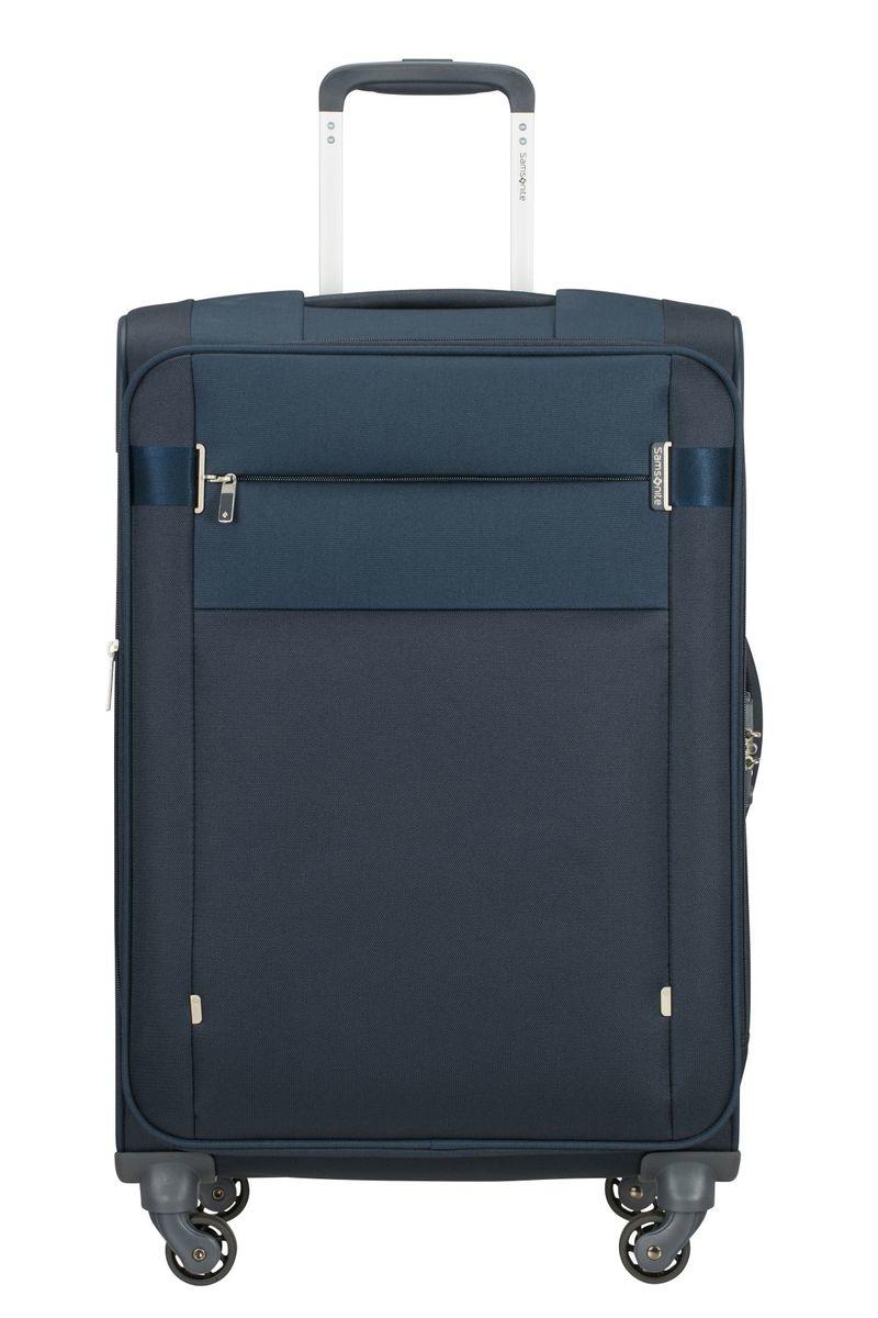 Samsonite Trolley Citybeat, Ultralight Hand Luggage, Expandable Blue ...
