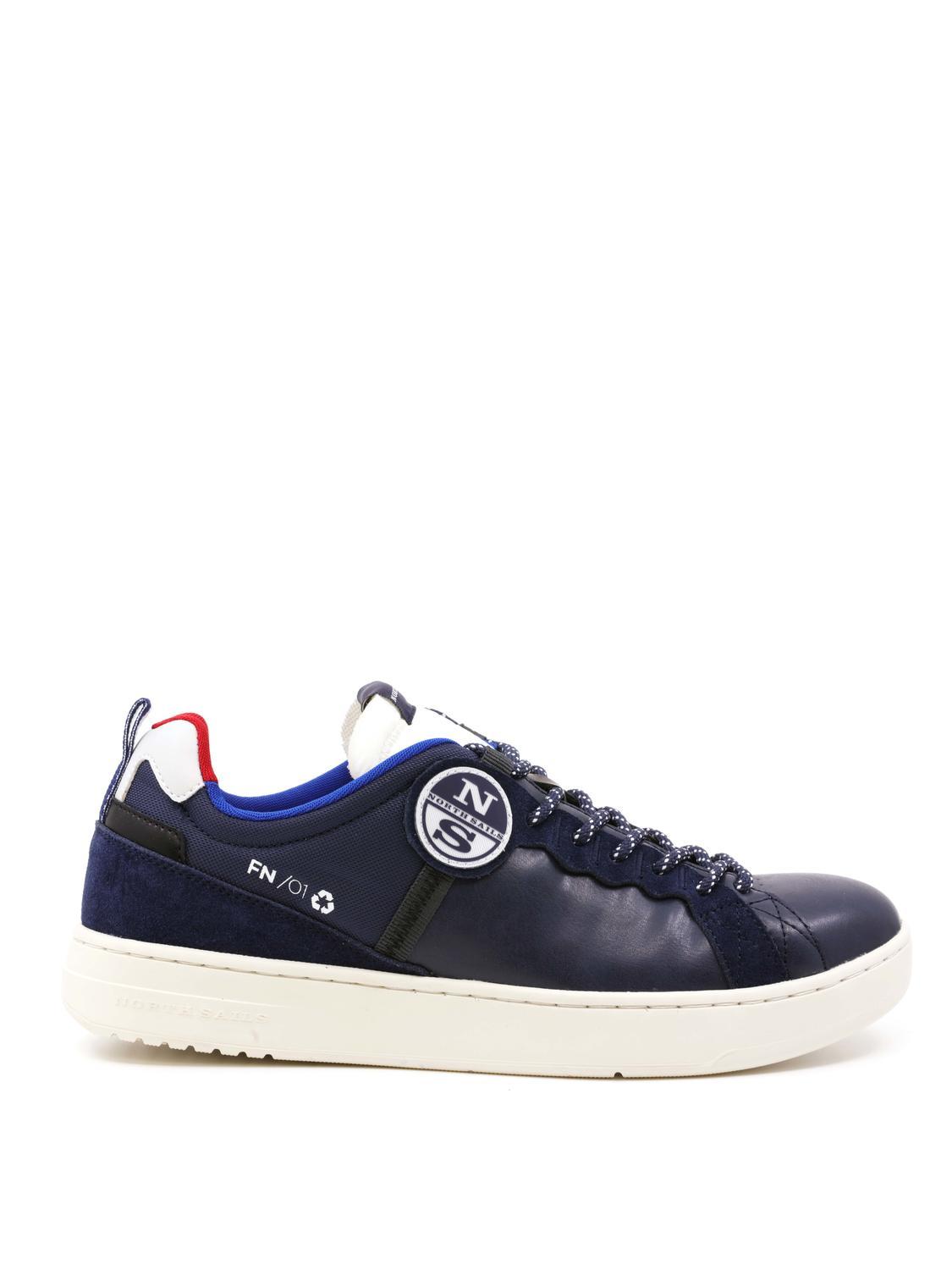 North Sails Fender Recy Sneakers Navy-Gray-Blue2 - Buy At Outlet Prices!