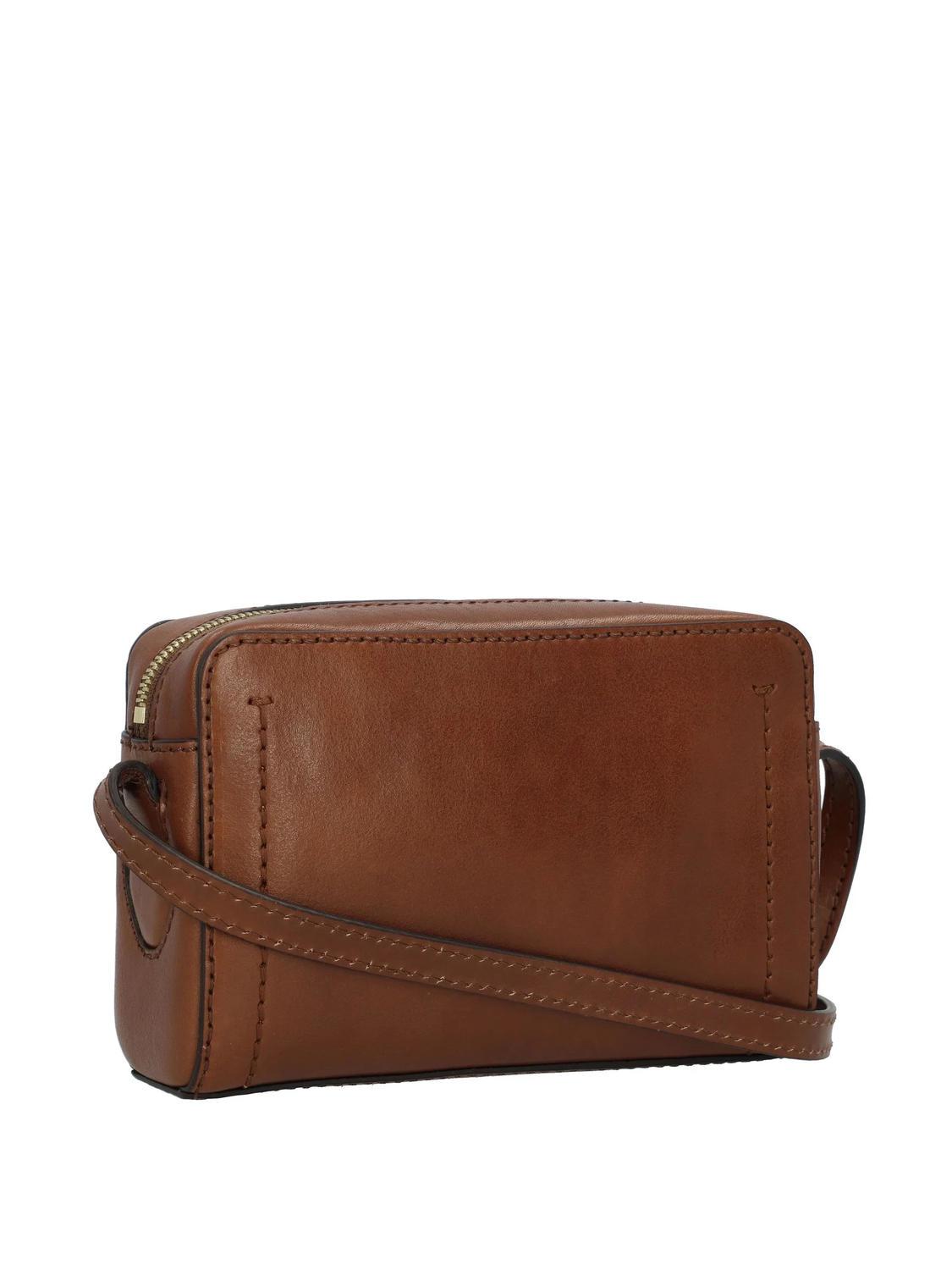 The Bridge Fiona Mini Shoulder Bag, In Leather Brown - Buy At Outlet ...