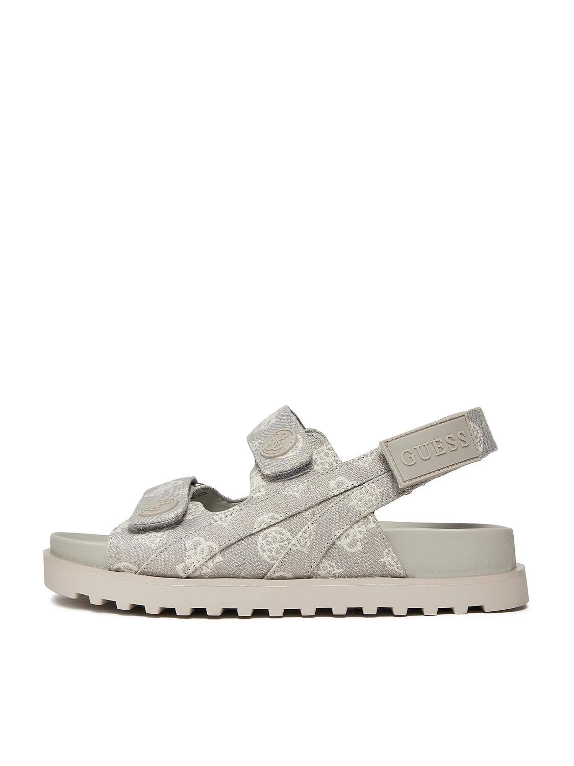 Guess Fadey Platform Sandals Taupe - Buy At Outlet Prices!