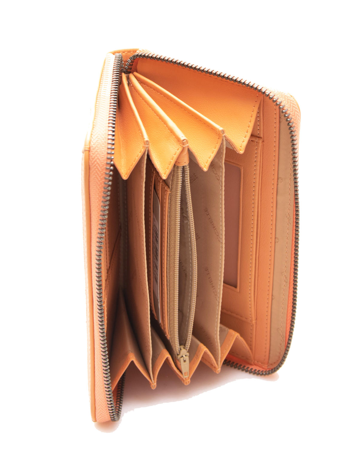 Coccinelle Wallet Metallic Python Line Grapefruit - Shop Online At Best ...